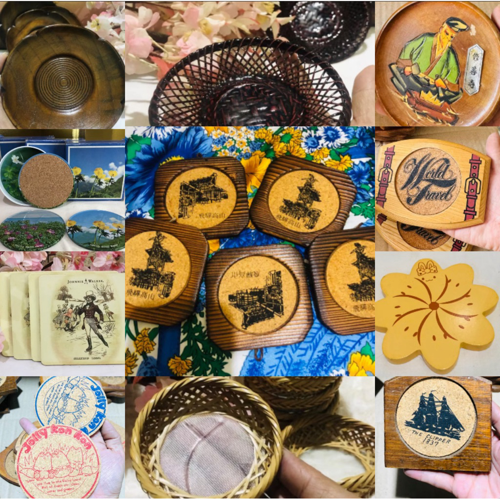 PATUNGAN NG BASO BOTE TEAPOT COASTER FLAT MAT PAD (Authentic) PER PIECE ...
