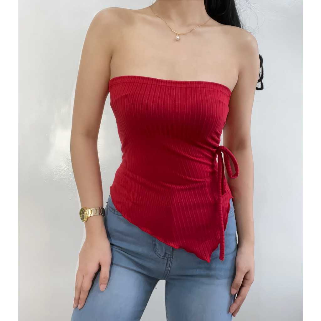 GSA | Zhoe Tube Plain Lettuce Top for Women | Fit Small to Medium [KC ...