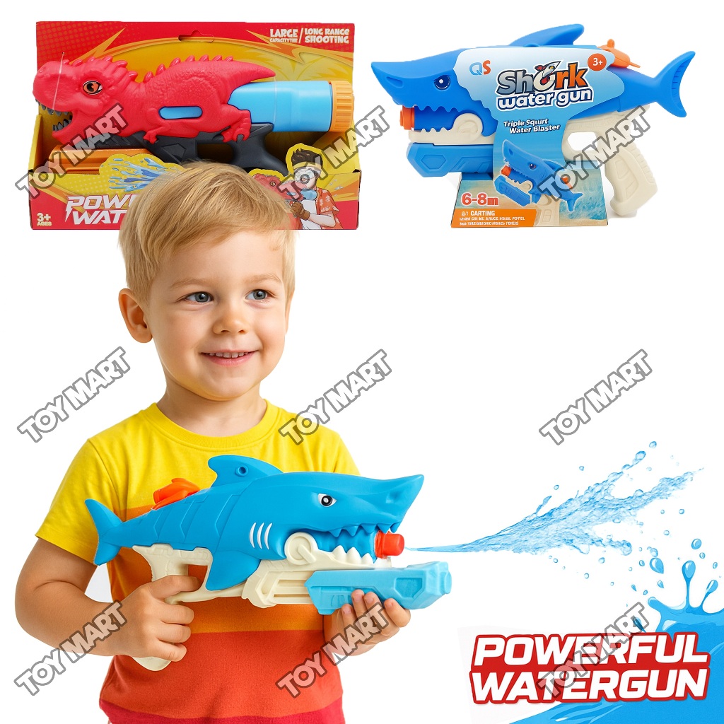 Dino Pump Action Water Gun Perfect for Kids’ Beach & Resort Fun Outdoor ...