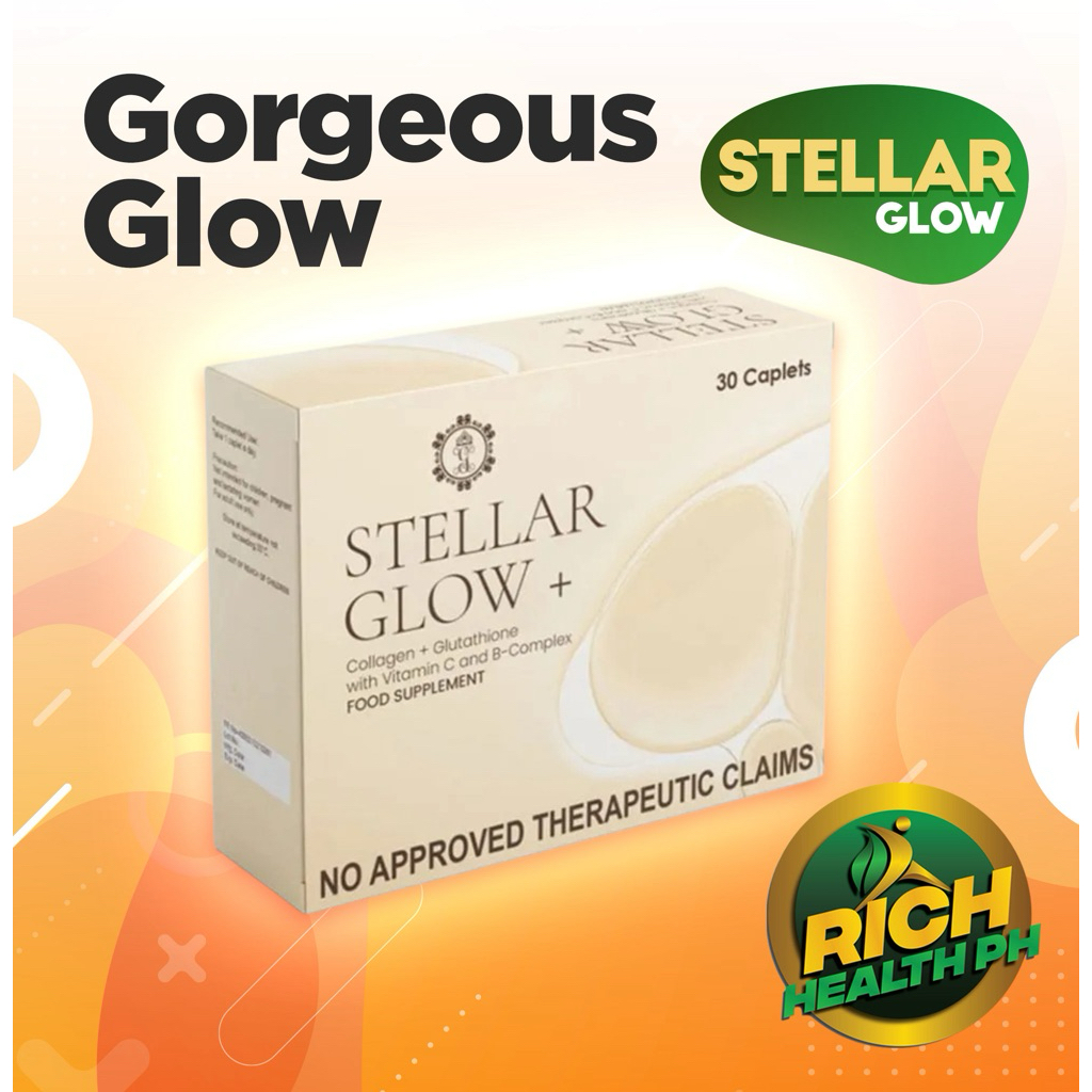 GORGEOUS GLOW Stellar Glow+ Glutathione Collagen Vitamin C – Skin ...