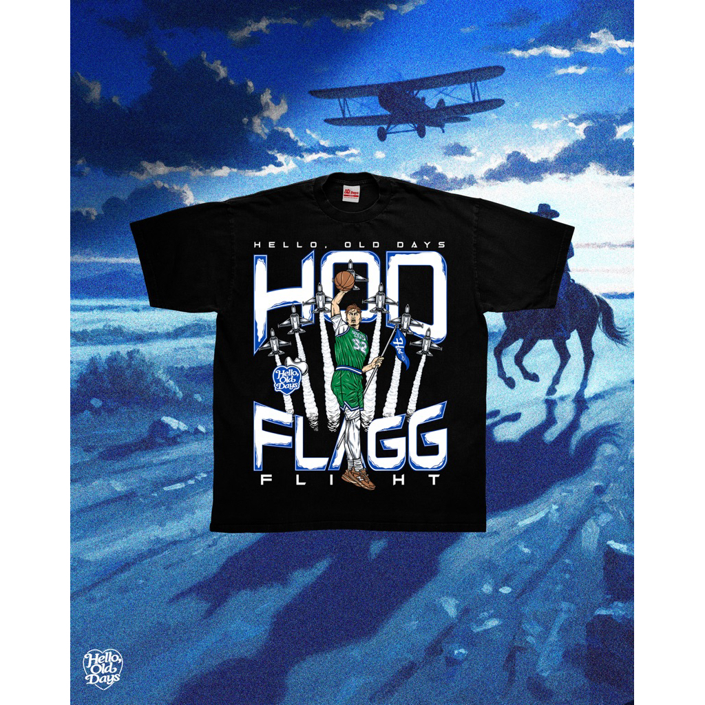 HOD - FLIGHT FLAGG - COOPER FLAG TEE - HELLO, OLD DAYS | Shopee Philippines