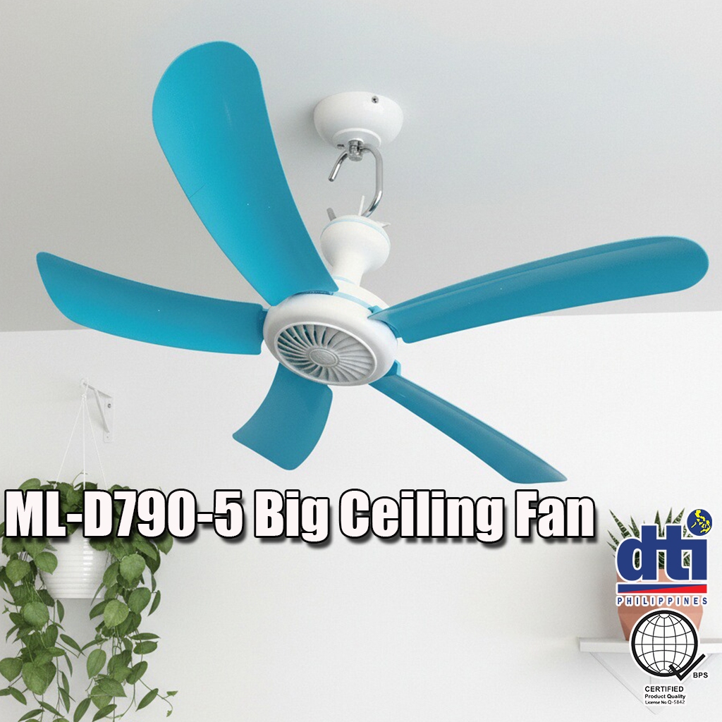 SYCAT ML-D790-5 Big Ceiling Fan 5 Blade Fan Electric Ceiling Fan Large ...
