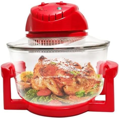 HomeCare 12L Halogen Oven with Convection, Non-Stick, Fast Preheat, and ...