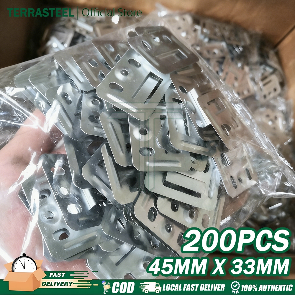 200PCS Wall Panel Clips Fluted Wall Panel Metal Clip For Wpc Wall And ...