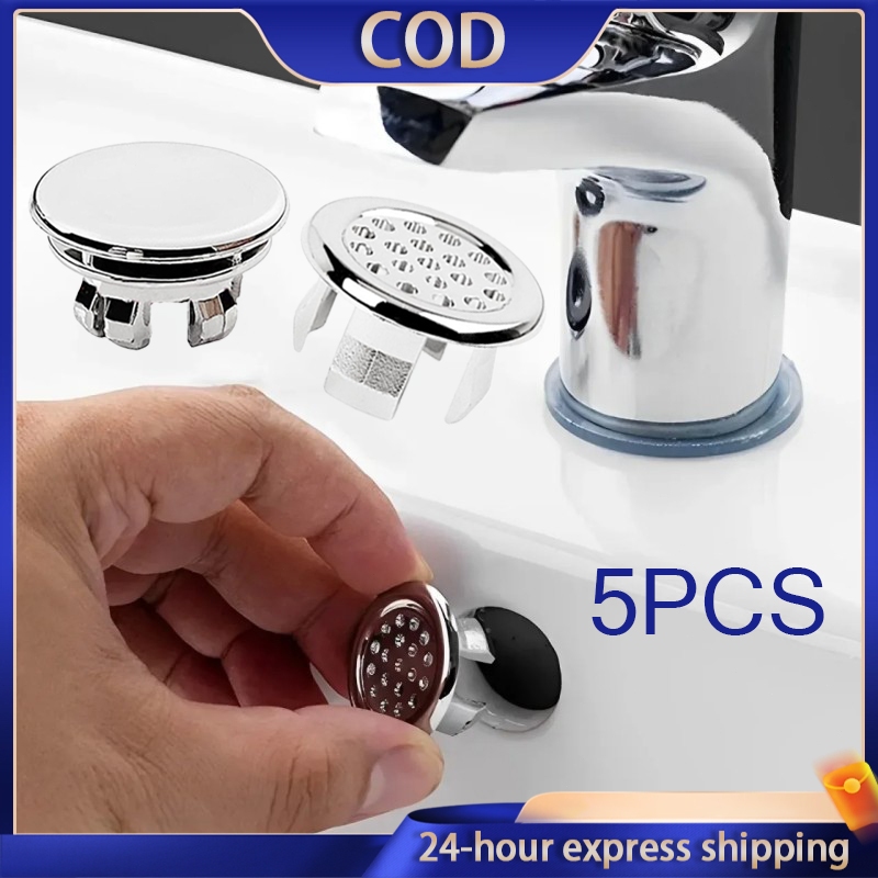 Overflow Sink Cover 5pcs/set Kitchen Sink Overflow Cover Bathroom ...