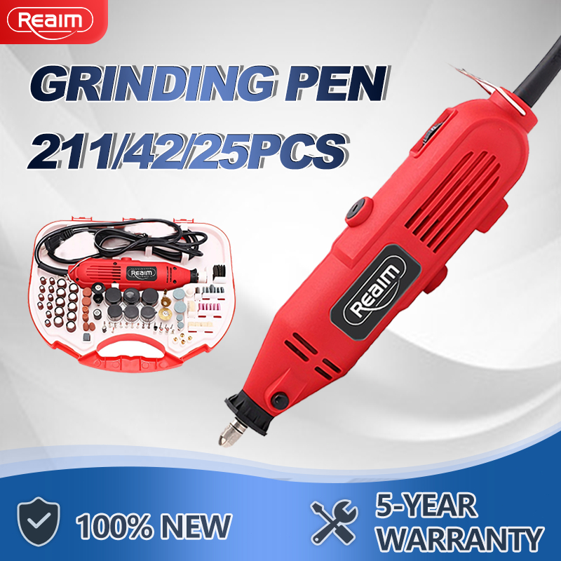 REAIM Mini Grinder Tool Set Porting Tool Set Mini Grinder 211pcs/42pcs ...