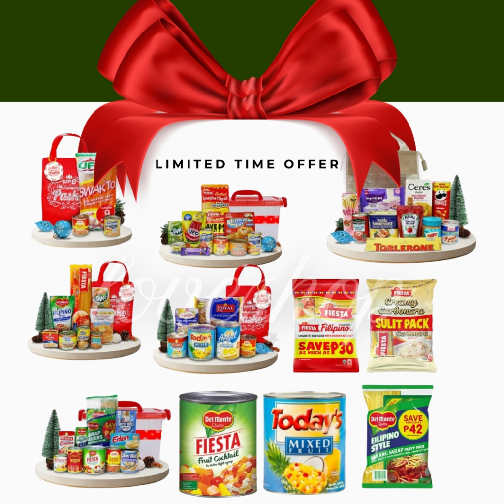 Christmas Holiday Grocery Package P145 Bundle by LOVESHOP 2025 | Shopee ...