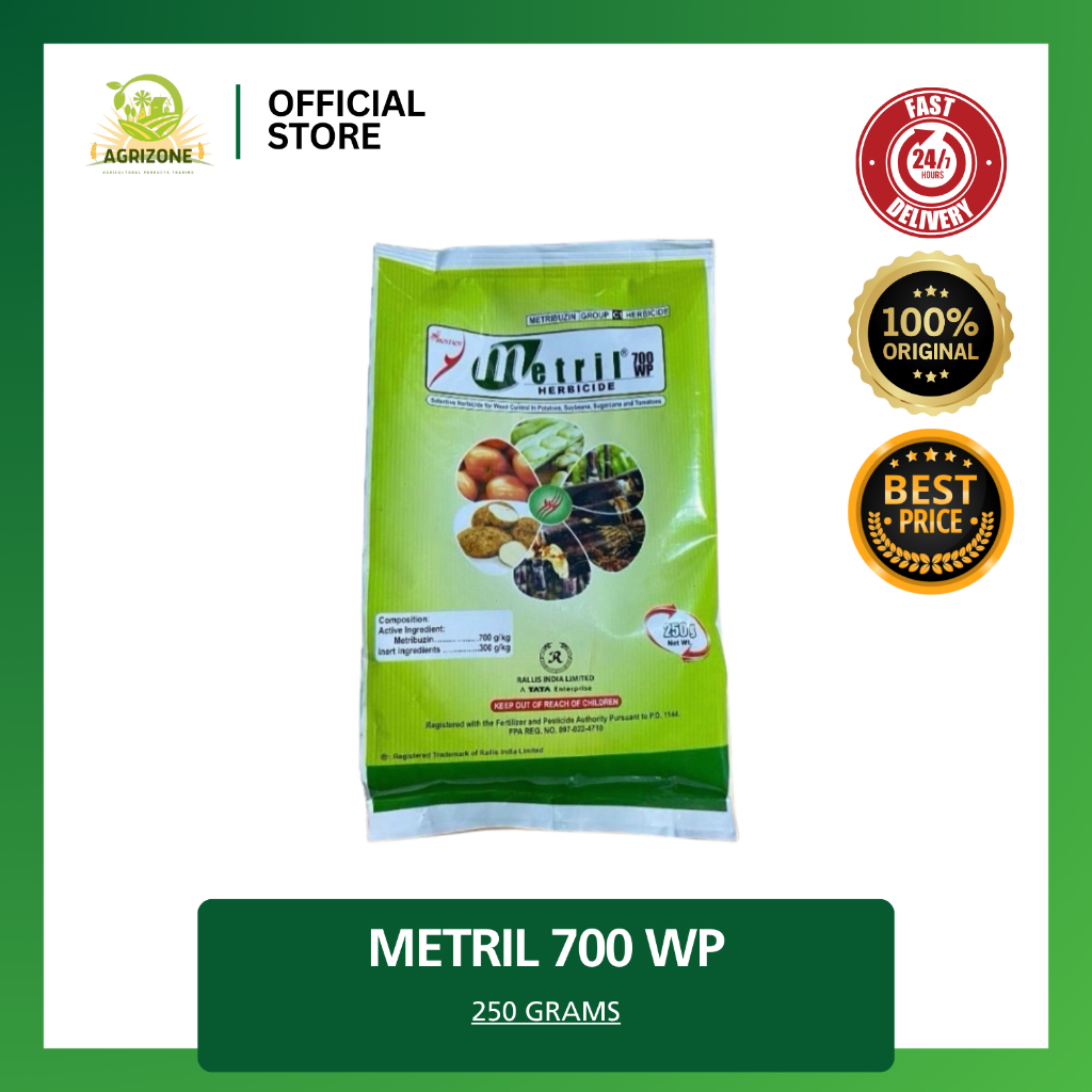 METRIL 700WP 250 GRAMS HERBICIDE - METRIBUZIN | Shopee Philippines