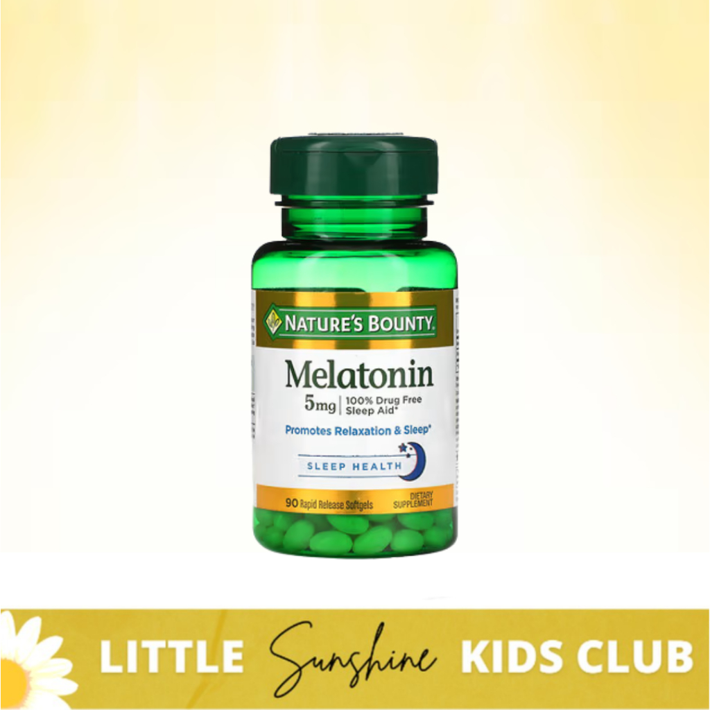 Little Sunshine | Nature's Bounty, Melatonin, 5 mg, 90 Rapid Release ...