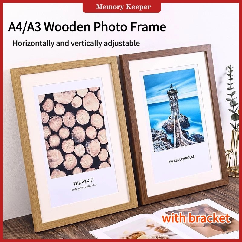 A3/A4/6R/4RWooden Photo Frame Wall Mounted/Bracket Home Decoration ...