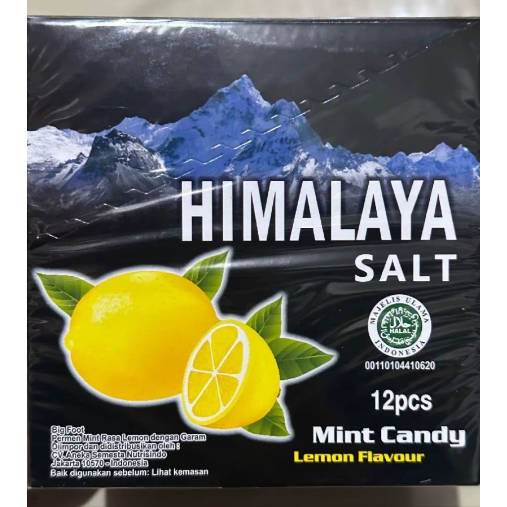 HIMALAYA SALT LEMON CANDY SACHET=12 PCS | Shopee Philippines