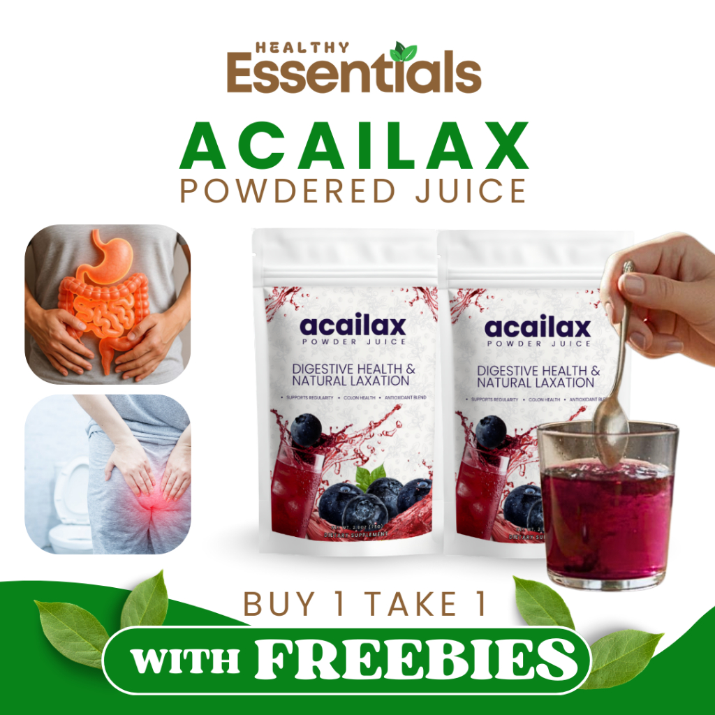 Acailax Powdered Juice Digestive Health & Natural Laxation | Shopee ...