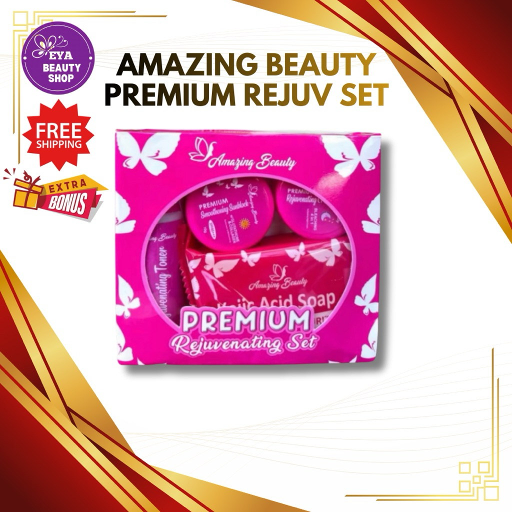 AMAZING BEAUTY PREMIUM REJUV SET | Shopee Philippines