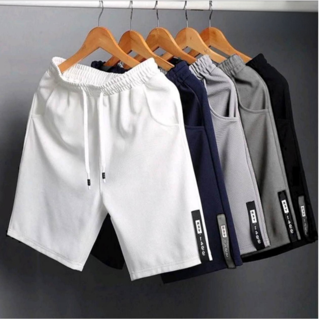 Men's Pants Beach Casual Basketball Shorts for Men White Cargo Taslan ...