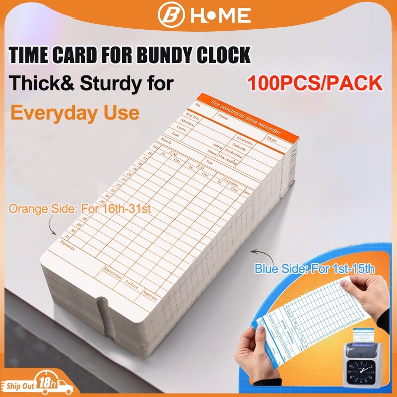 Shop timecard for Sale on Shopee Philippines