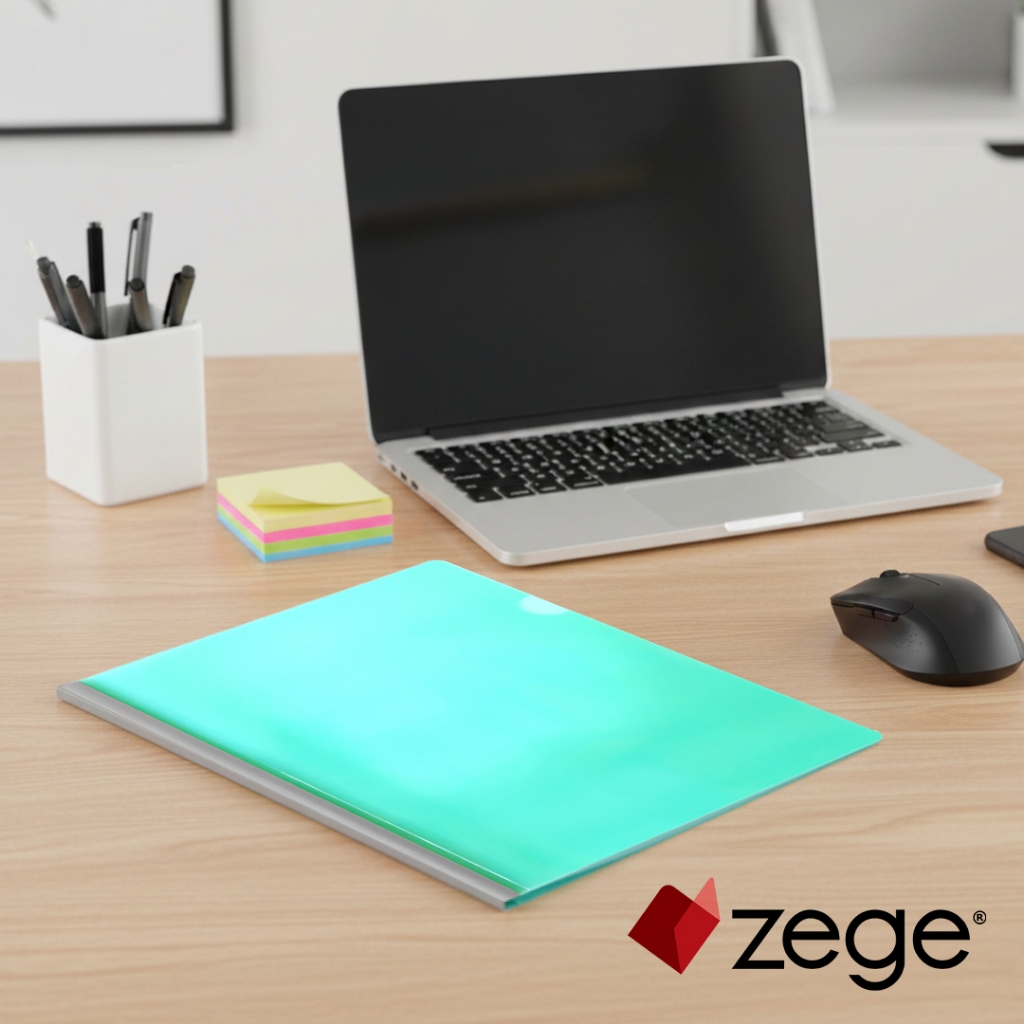 Zege Sliding Folder with Plastic Sliding Bar Binder A4 5pcs Bundle Deal ...