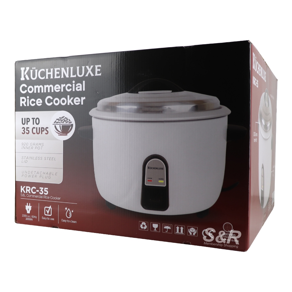 Kuchenluxe Commercial Rice Cooker | Shopee Philippines