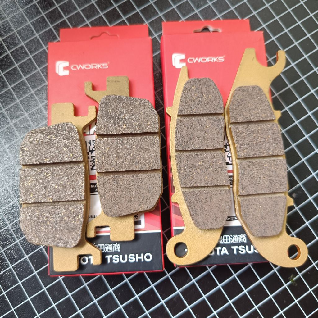 CERAMIC BRAKE PAD PCX 160/ADV 150 /ADV160 (ABS) ONLY BY TOYOTA CWORKS ...