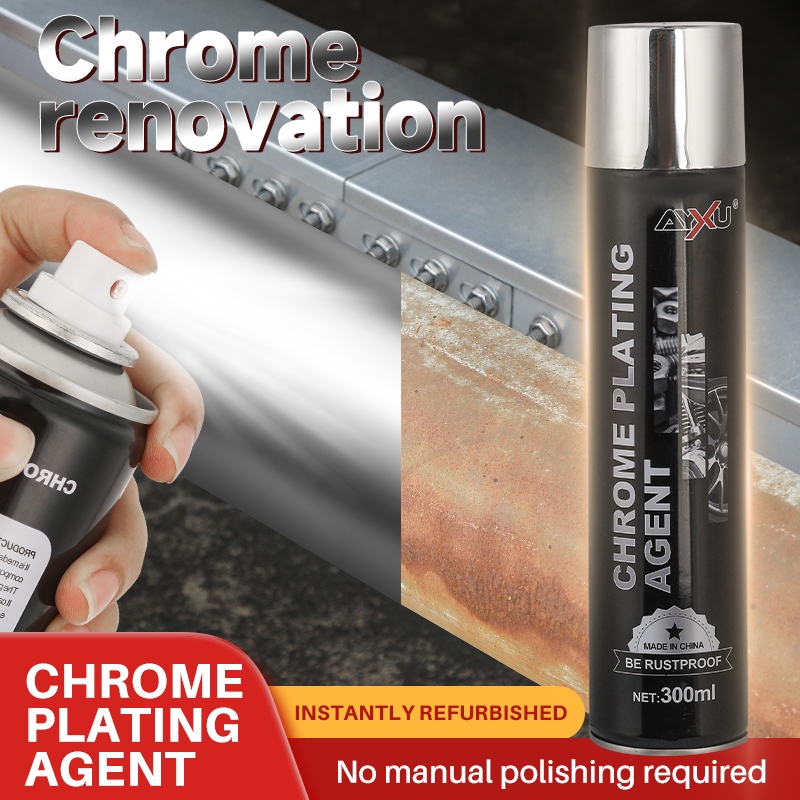 Chrome Spray Paint Spray Paint for Motorcycle Metal Polish Rust Remover ...