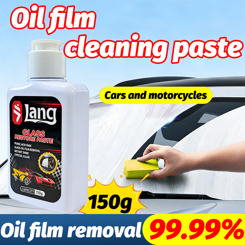 Oil film cleaning expert Glass Restore Paste150g Acid Rain Remover ...