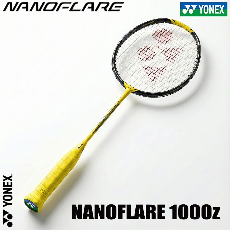 YONEX NANOFLARE 1000z Offensive Badminton Racket 4U High-Resilience ...