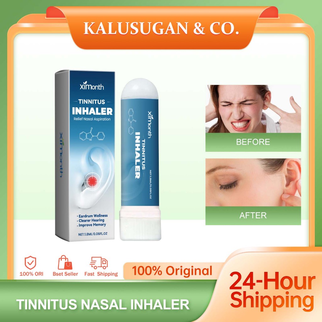XIMONTH Tinnitus Relief Nasal Inhaler Ear Care Relieve Tinnitus Hearing ...
