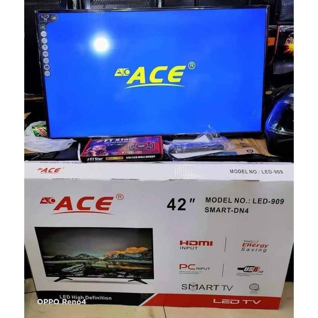 ACE 42" Smart LED TV, Model No. LED-909 | Shopee Philippines