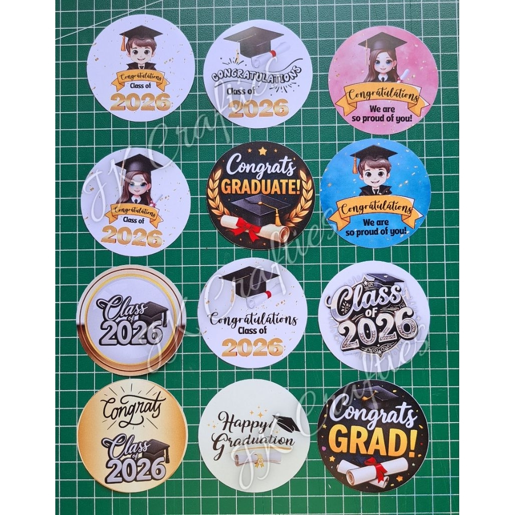 Garland Centerpiece for Graduation 2.5 to 4 inches [part1] | Shopee ...