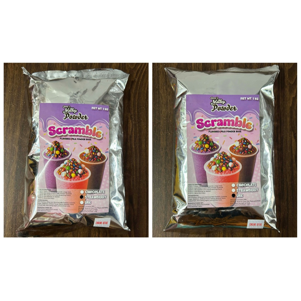 𝗝𝗨𝗔𝗡'𝗦 𝗠𝗜𝗟𝗞𝗬 𝗣𝗢𝗪𝗗𝗘𝗥 𝗦𝗖𝗥𝗔𝗠𝗕𝗟𝗘 𝗕𝗔𝗦𝗘 𝟭𝗞𝗚 | Shopee Philippines