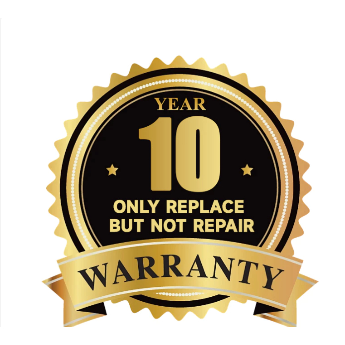 10-year warranty card, only replacement but not repaired | Shopee ...