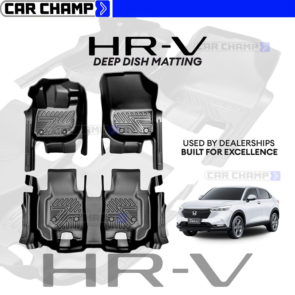 Honda HR-V HRV 2023 to 2026 9D OEM WITH EXTENSION Deep Dish Matting ...