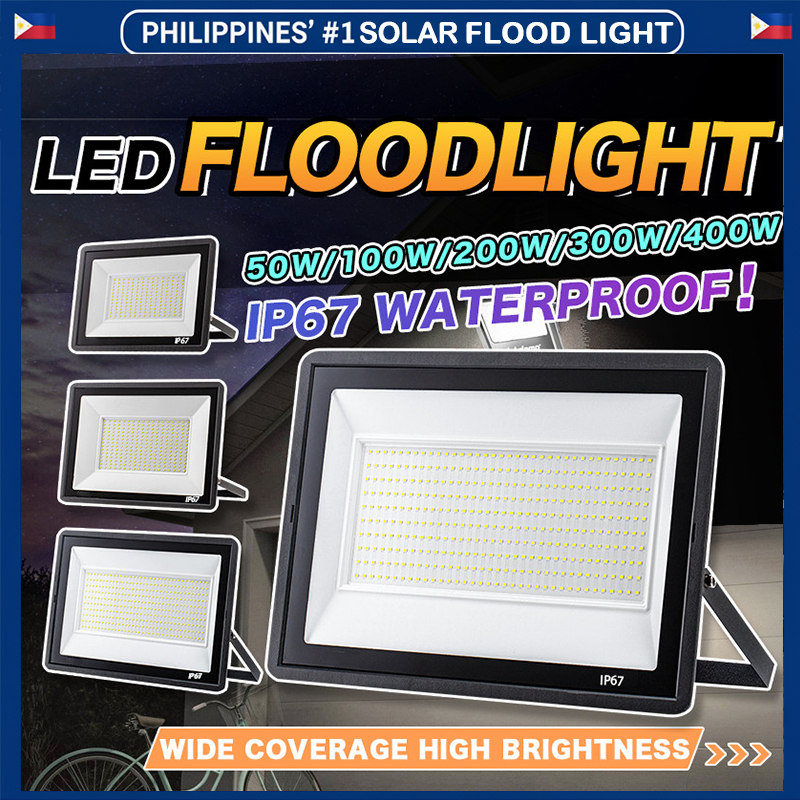 Flood Light LED Outdoor waterproof Spotlight 200W 400W 1000W Gateway ...