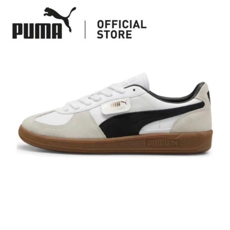 【PUMA STORE】PUMA Palermo LTH Unisex Low Cut White Grey Black Sneakers ...