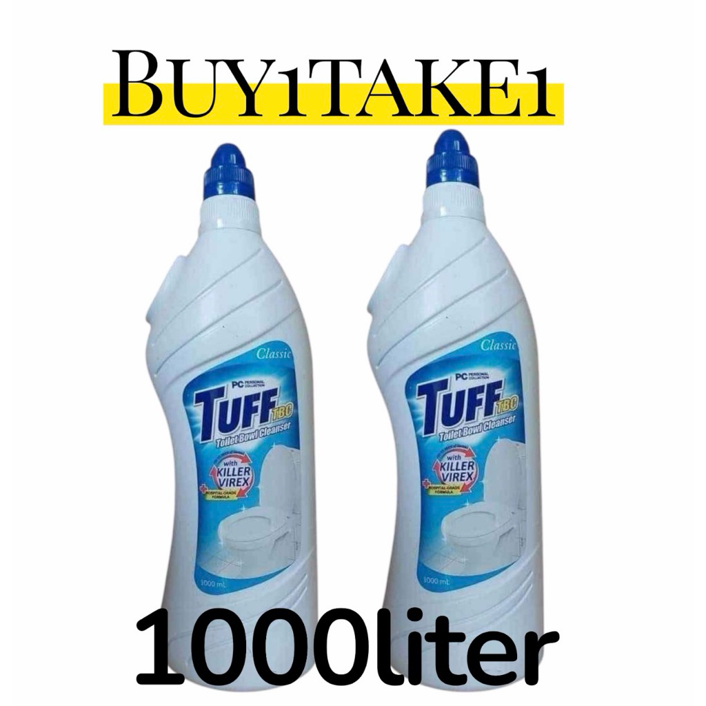 Buy1take1 tuff Toilet Cleaner 1 liter | Shopee Philippines