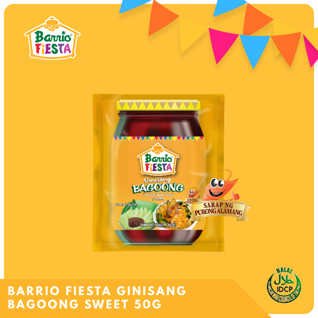 Barrio Fiesta Ginisang Bagoong Sachet 50g BF0141 | Shopee Philippines