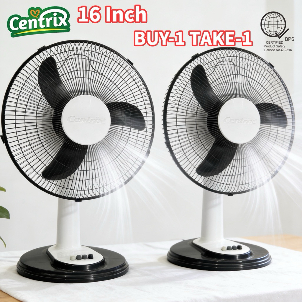 Centrix BUY 1 TAKE 1 PER Desk Fan PC 16 Inches Industrial High Quality ...