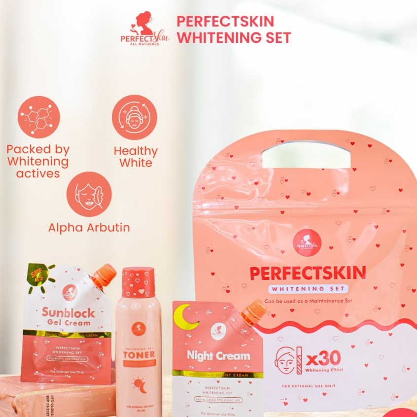 Perfect Skin Whitening Kit- Maintenance Set for Skin Brightening ...