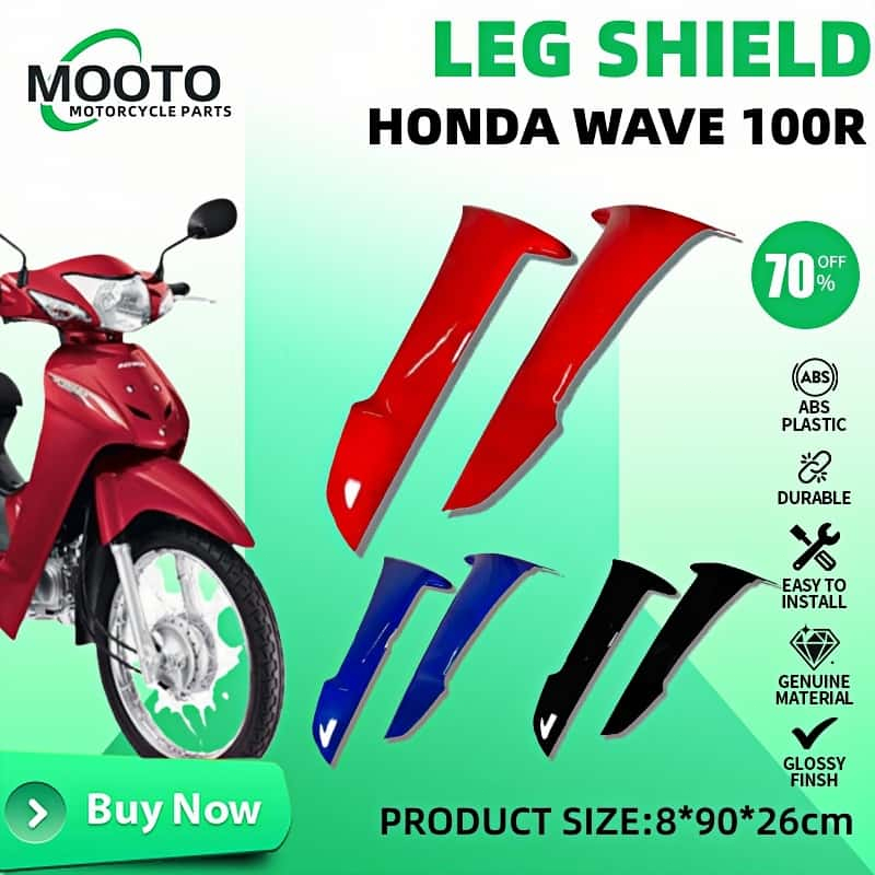 ⚡MOOTO+COD⚡ MOTORCYCLE PARTS FAIRINGS LEG SHIELD(LEFT AND RIGHT) HONDA ...