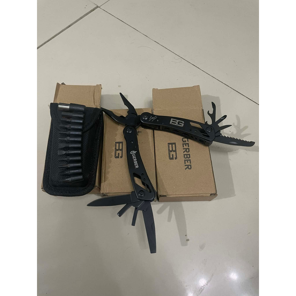 Gerber Multifunctional Tools Black New Version | Shopee Philippines