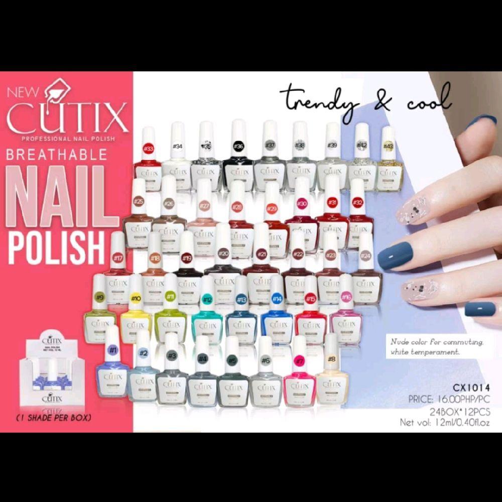 Shop cutics nail polish for Sale on Shopee Philippines