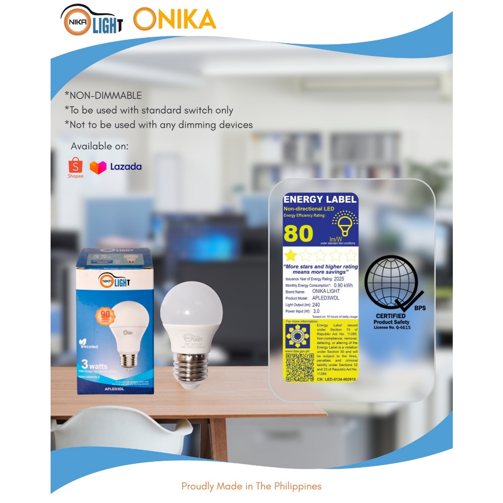 Shop 1 watt led bulb for Sale on Shopee Philippines