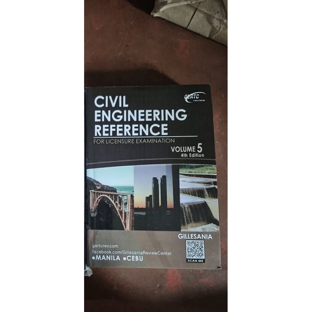 Civil Engineering Reference Vol. 5 Gillesania 4thEDITION) | Shopee ...