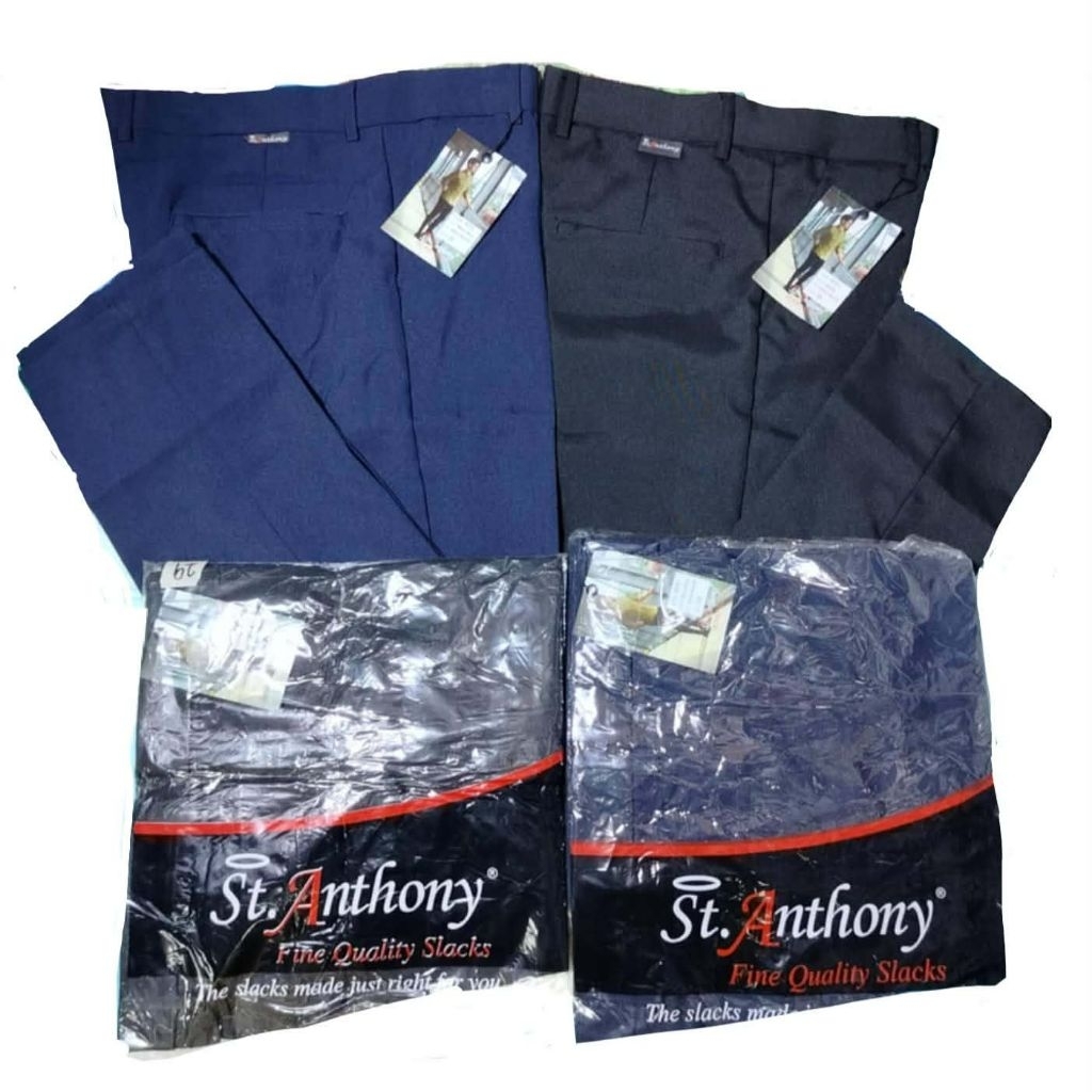St.Anthony Men's Skinny Slacks Premium Wool fabric for Adult Size #26 ...