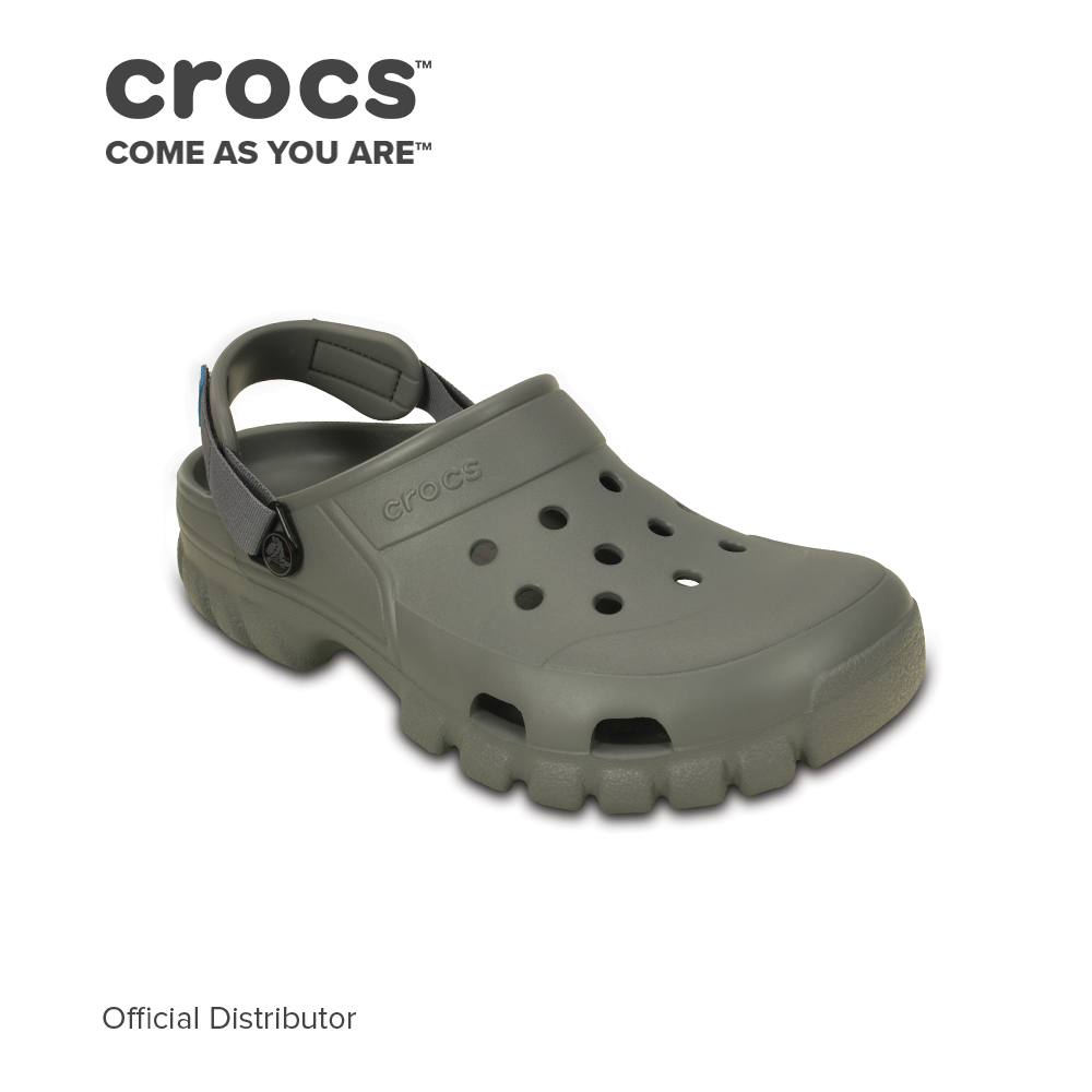 Crocs Offroad Sport Clog in Smoke / Charcoal | Shopee Philippines