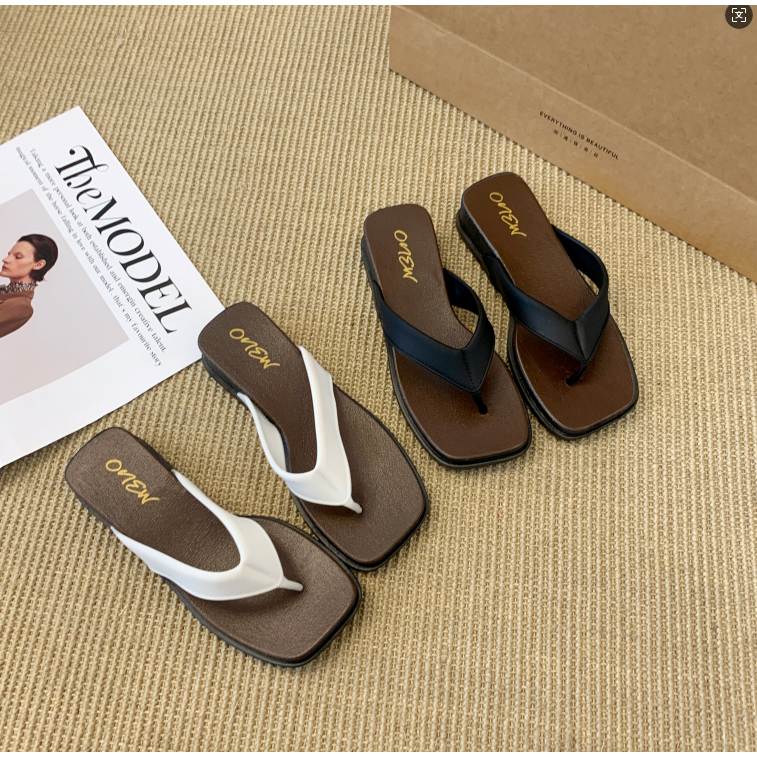 Simple and versatile flip-flops, perfect for summer, home wear, or ...