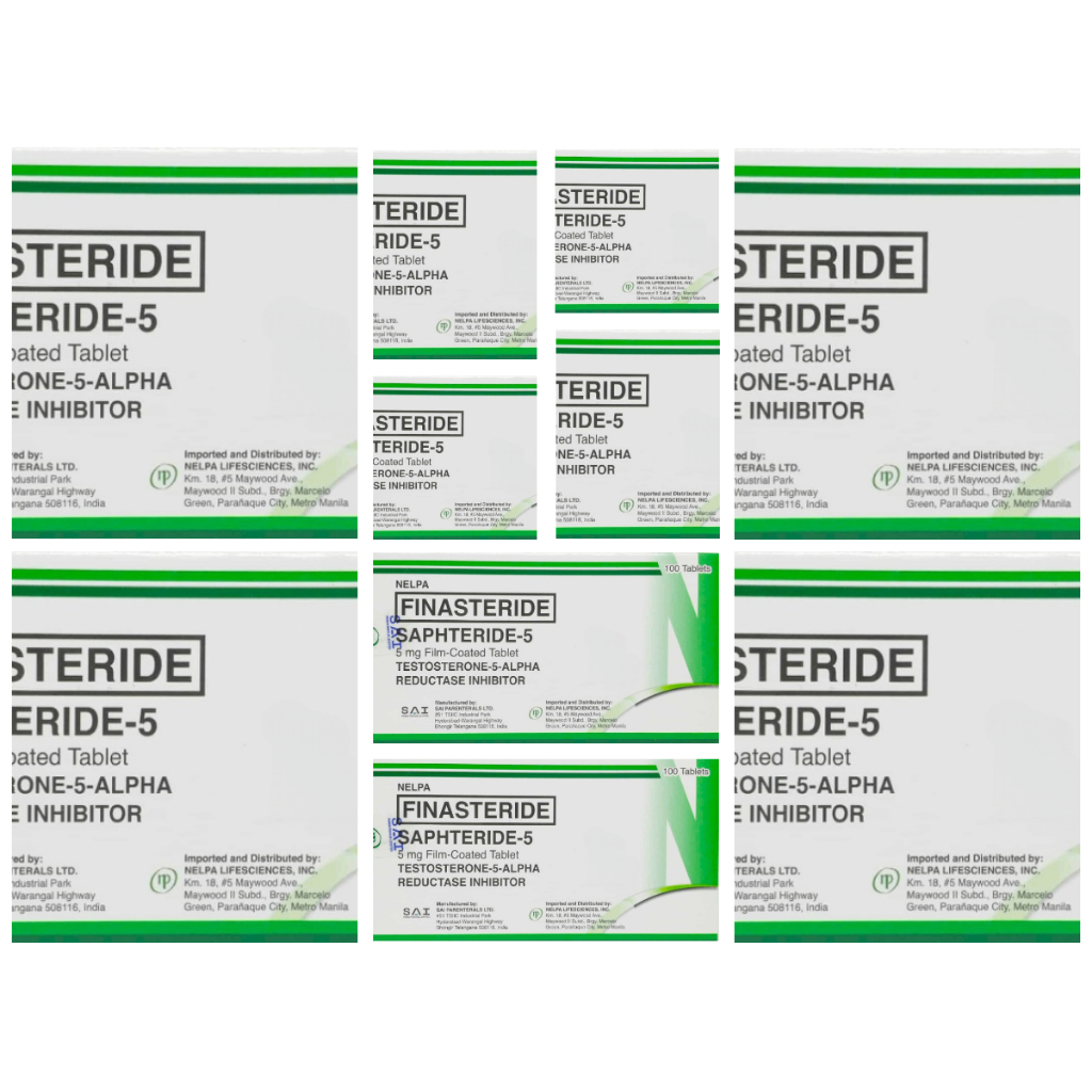 SAPHTERIDE5 FINASTERIDE 5MG 100'S fns strd hmso C D | Shopee Philippines