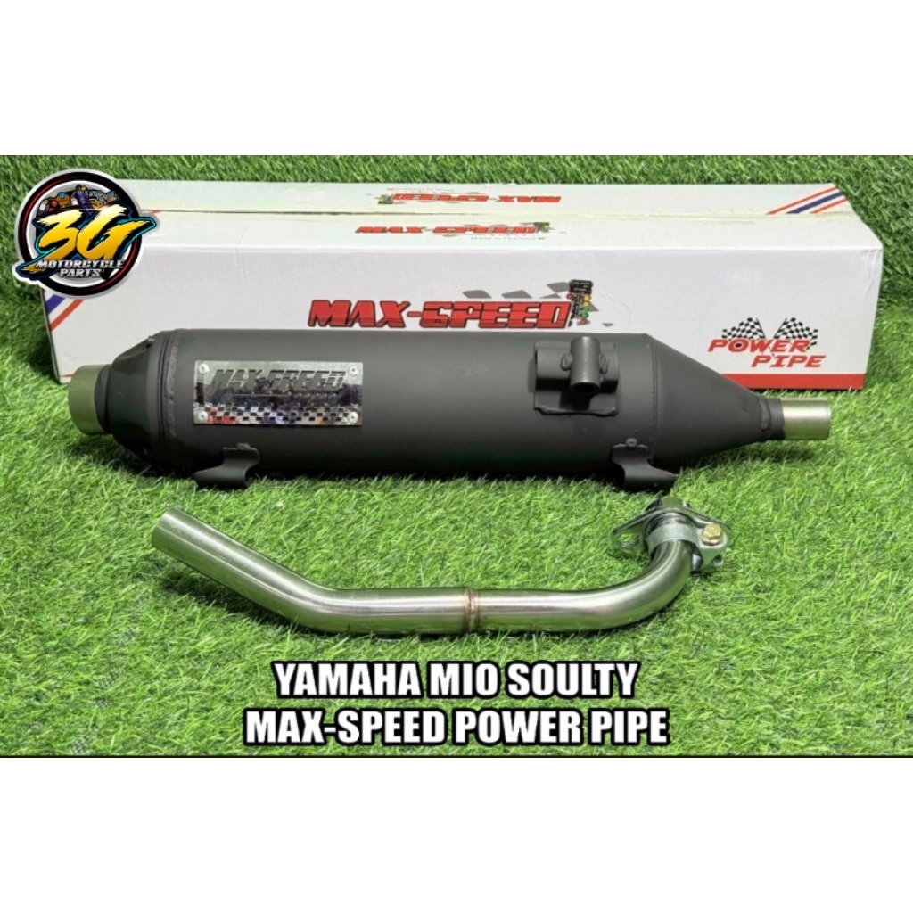 MAX-SPEED POWER PIPE MIO I 125 M3 / MIO SOULTY / MIO SPORTY / NMAX V2 ...