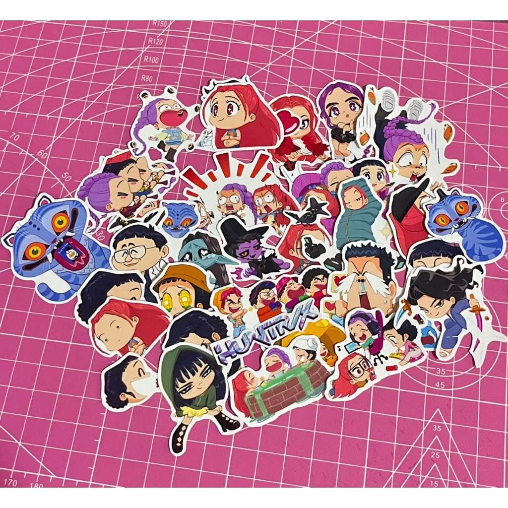 KPOP DEMON HUNTERS STICKERS WATERPROOF | Shopee Philippines