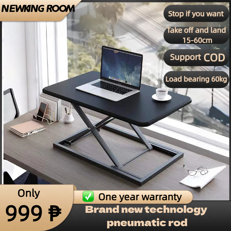 Ergonomic Adjustable Sitting Standing Convertible Desk Workstation ...