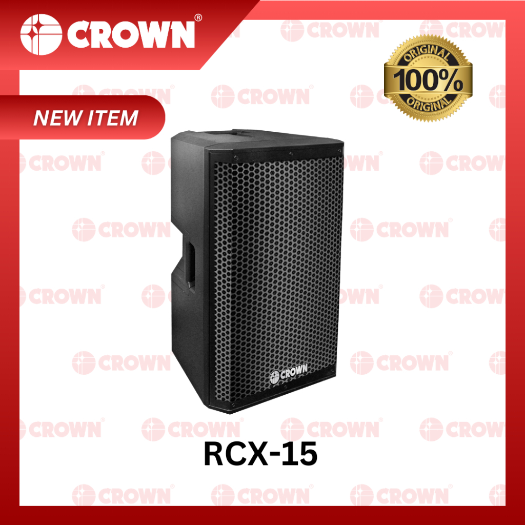 CROWN RCX-15 2-WAY PROFESSIONAL BAFFLE 2200WATTS | Shopee Philippines
